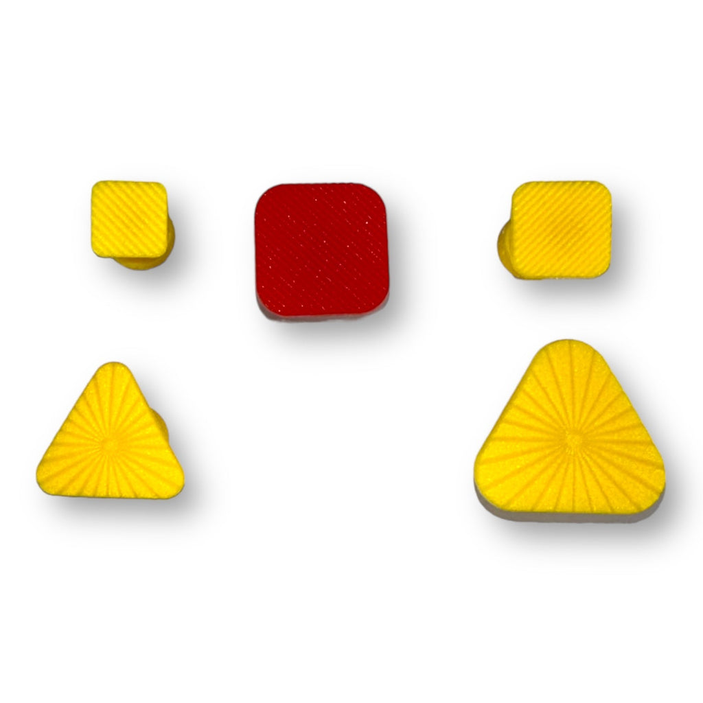 LAKA Glue Tabs Triangle Square Variety pack – Elimadent Anson PDR